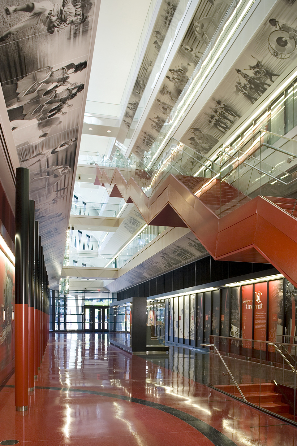 Cincinnati Lindner Athletic Center Photography | Studio 66